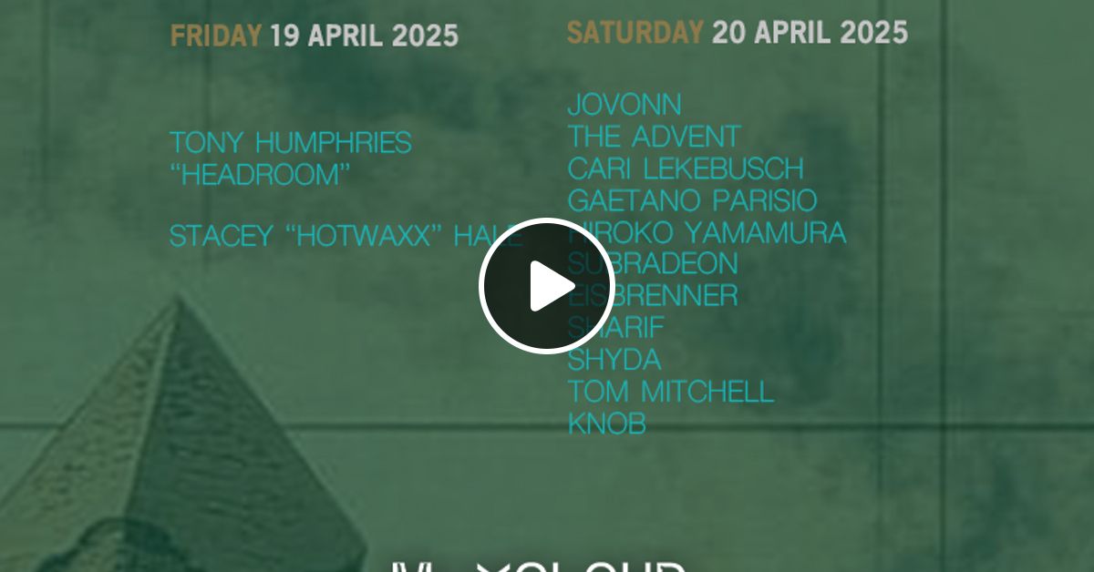 Shyda - April 19th, 2025 - techno-club.net by techno-club.net | Mixcloud