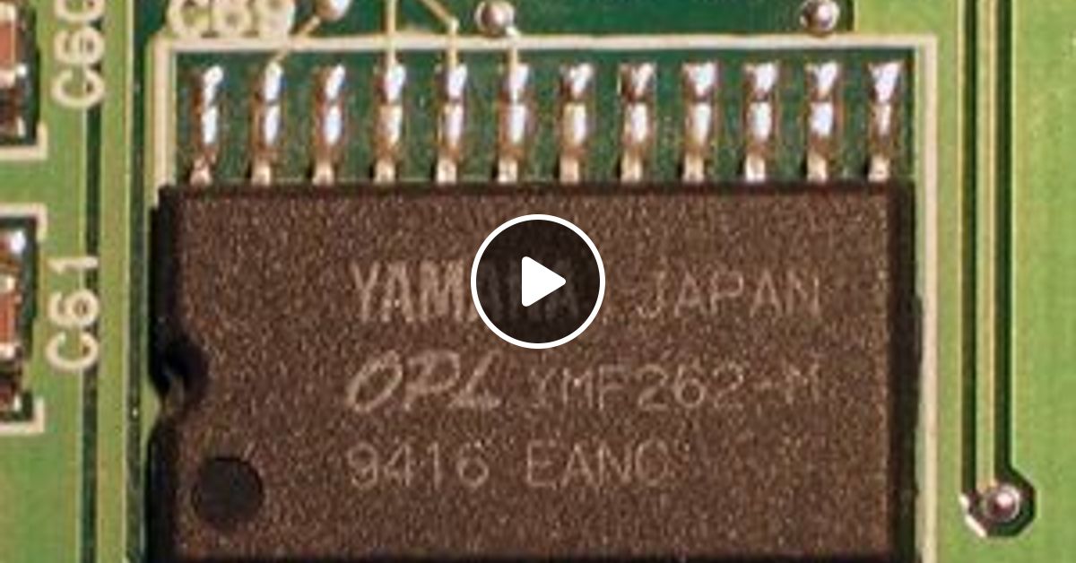 OPL3 chip playing classical music vol.04 by Yann van der Cruyssen ...