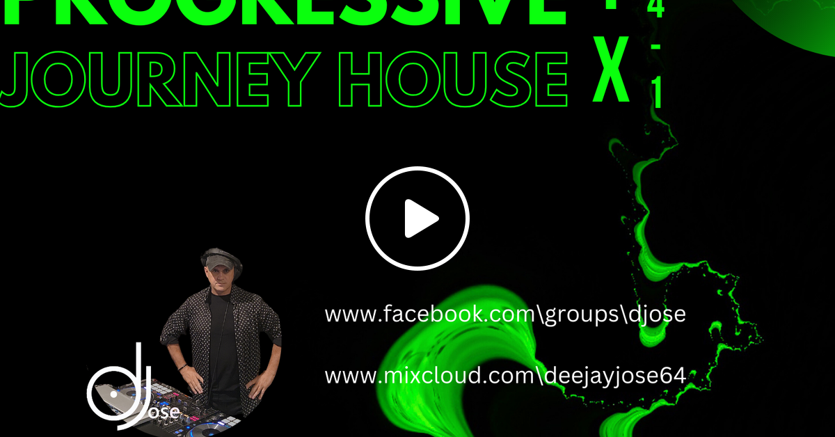 Deep Progressive House Journey Mix 2024.1 by DJose Dance Mixes | Mixcloud