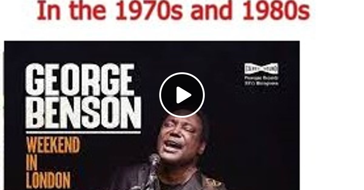 George Benson performing live at Belfast's Waterfront Hall by John's Flashback 60s 70s 80s ...