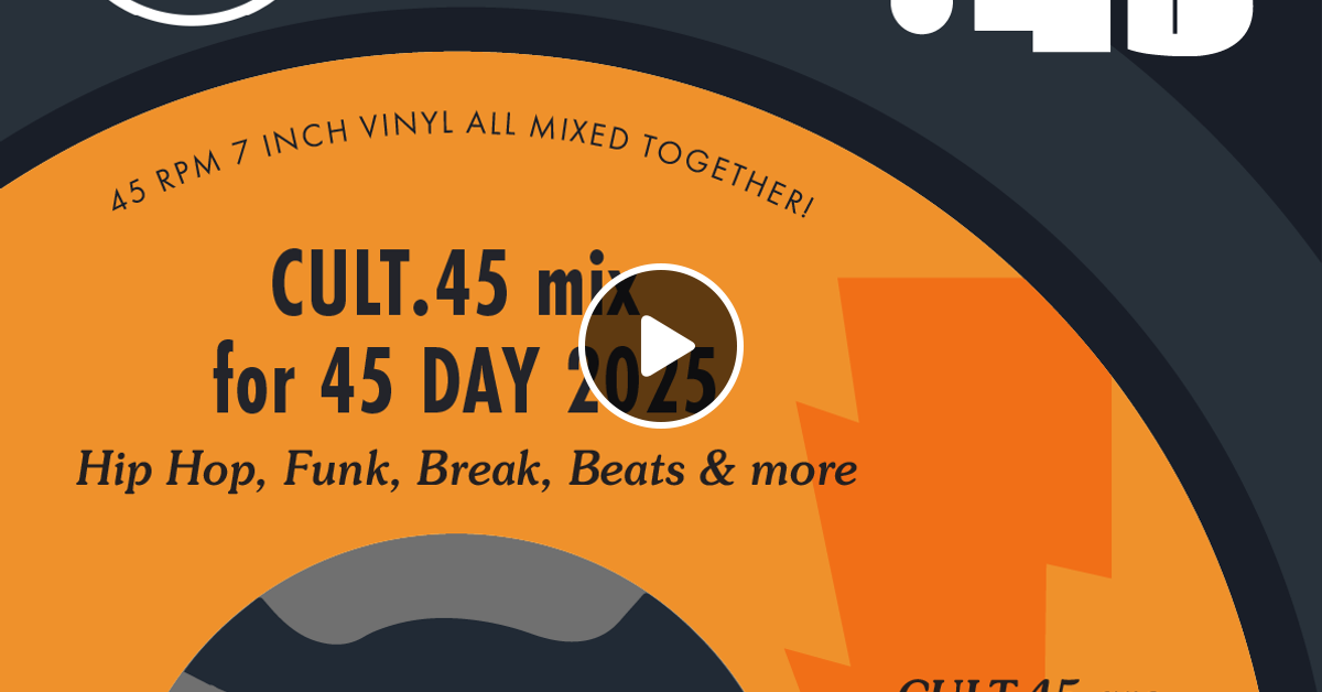 CULT.45 Mix for 45 Day 2025 by LROY [CULT.45] | Mixcloud