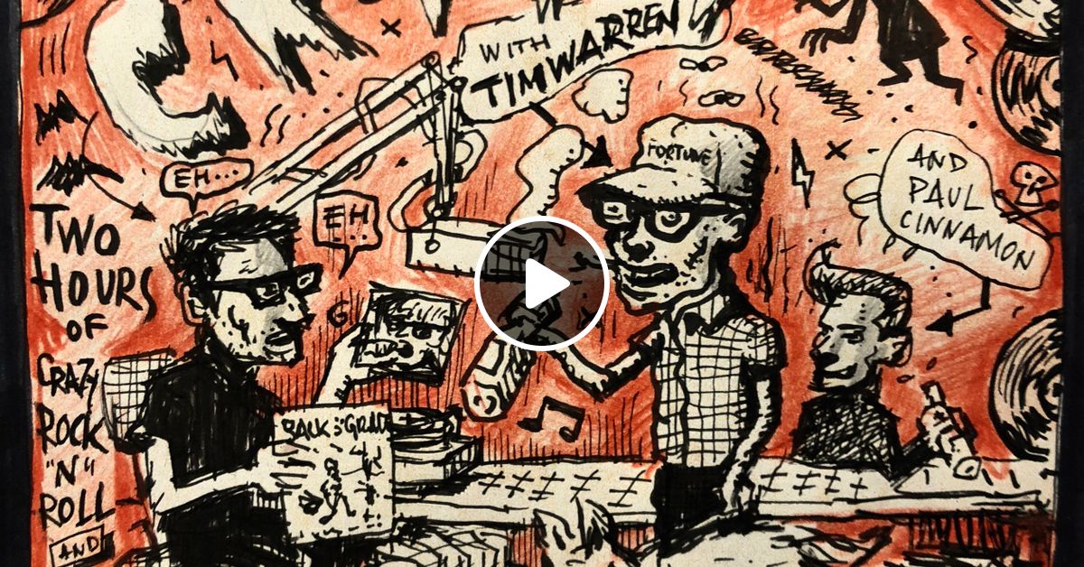 Vinyl Avenger CRYPT RECORDS special & studio interview with TIM WARREN ...