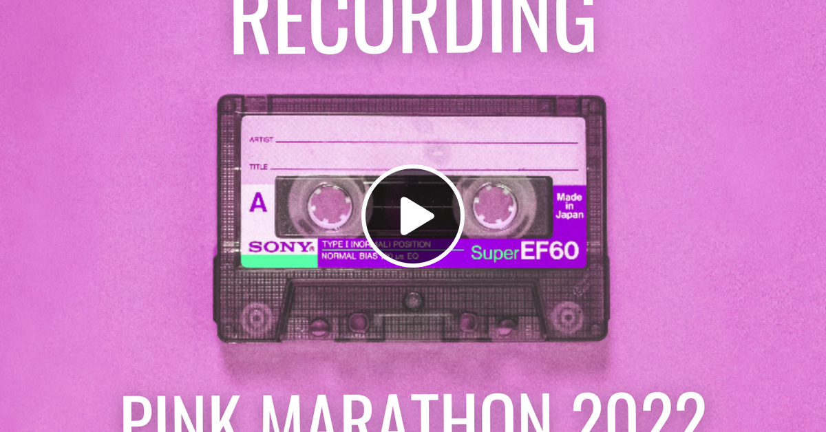 Live Set / Pink Marathon 2022 by Hugo Leite | Mixcloud