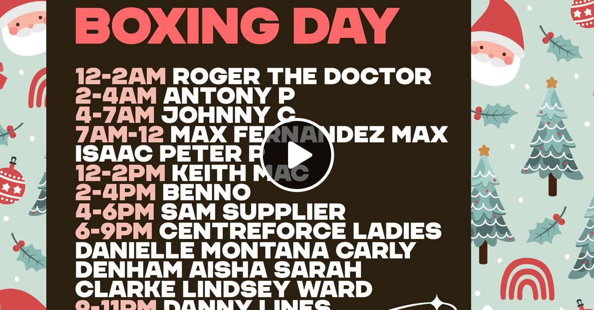The Official Acid Xmas Show- Jonny C -883 Centreforce Radio - 2025-12 ...