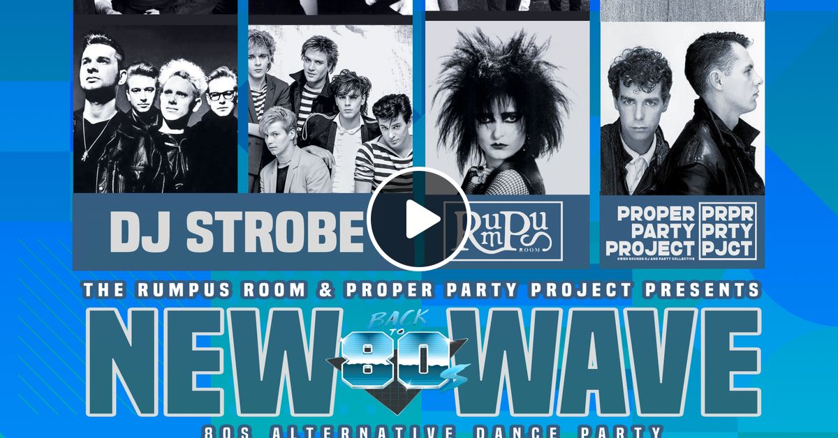 DJ Strobe - New Wave Dance Party at Rumpus Room February 2024 Part 1 by ...