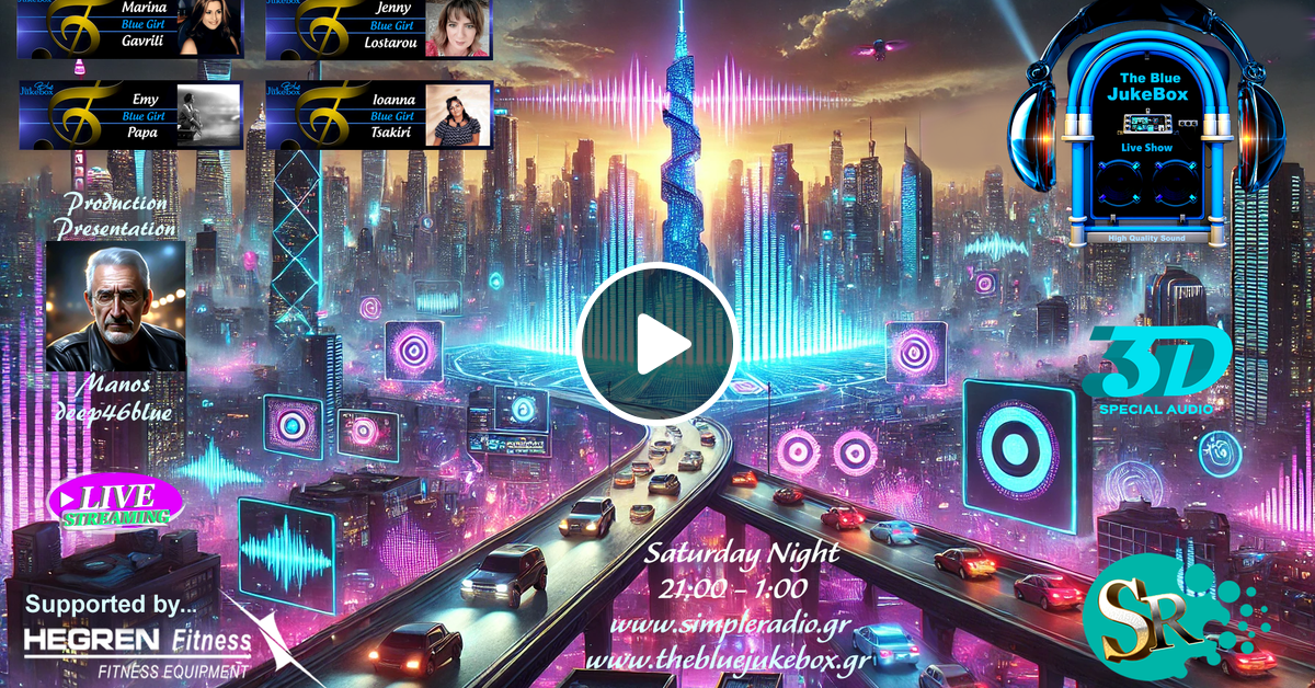 "The Blue JukeBox" Live Show - May 10, 2025 by The Blue JukeBox | Mixcloud