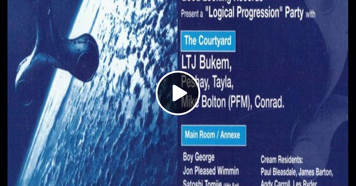 24.08.1996 - LTJ Bukem and MC DRS - Live @ Nation, Liverpool - Cream ...