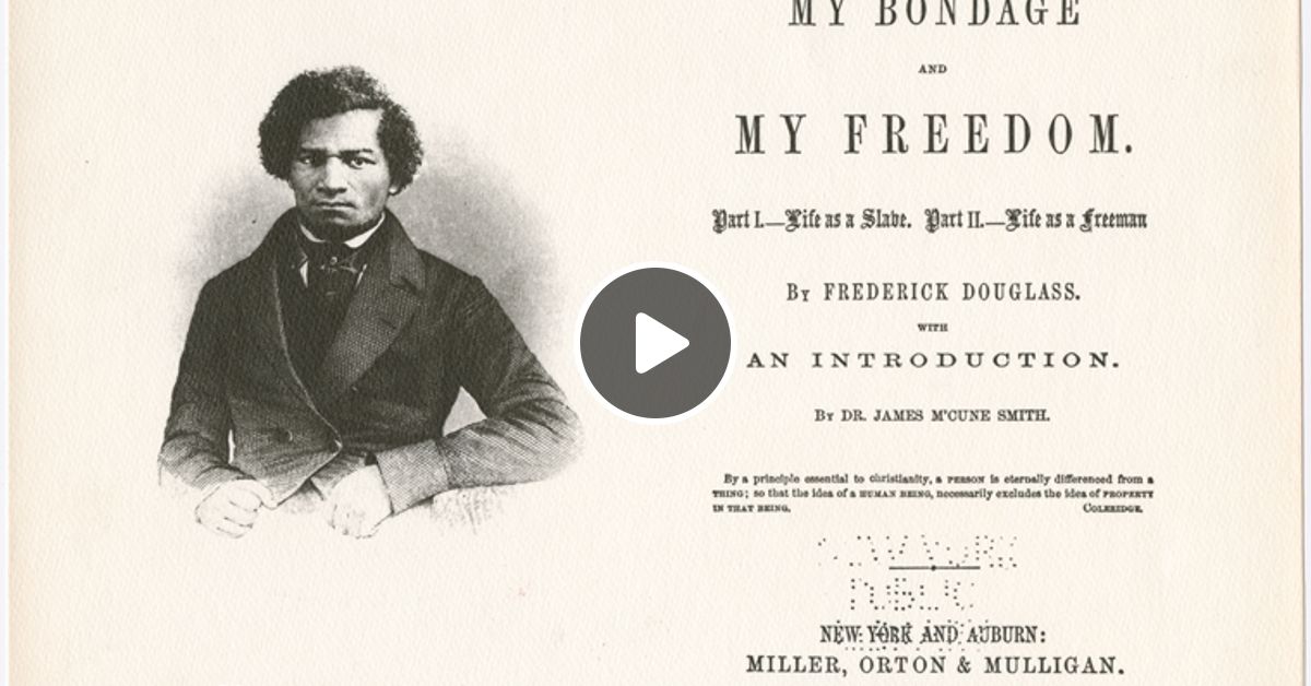DeGuzman chats with Carvin Eison about his work, the Frederick Douglass ...