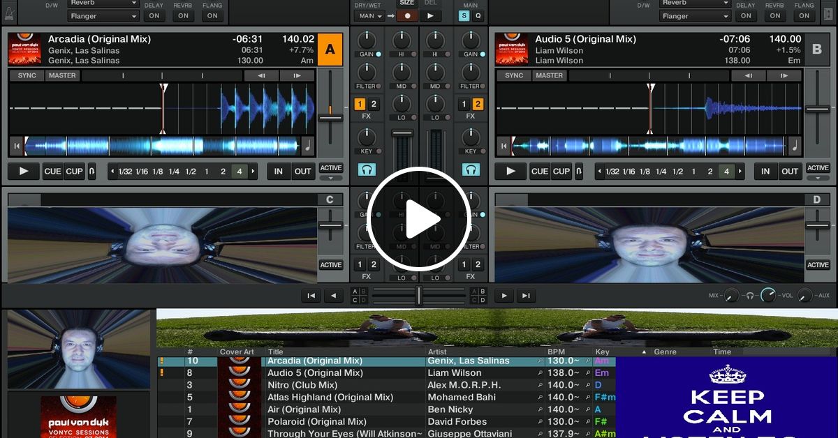 Fab vd M Presents A Trip To The Trance World-Vonyc Sessions Remixed by ...