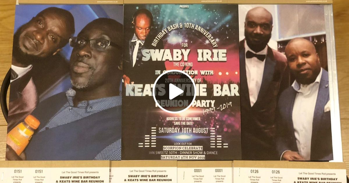 Triple Header Swaby Irie Bday Keats Wine Bar Reunion Aylestone Reunion ...