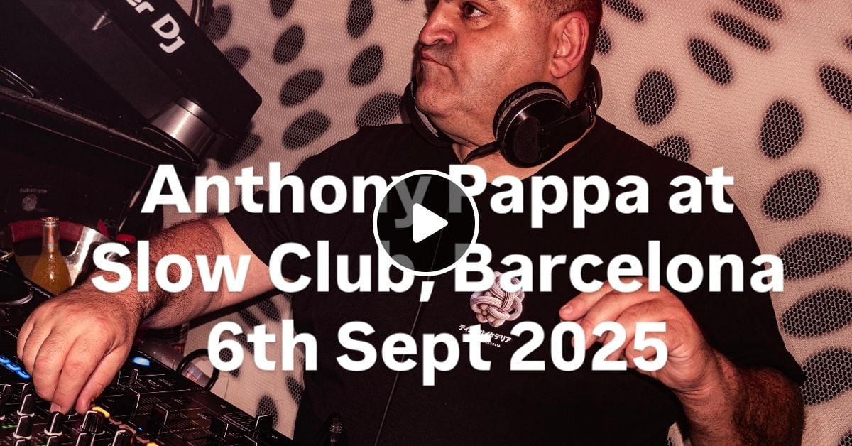Anthony Pappa @ Slow Club, Barcelona, Spain 06th Sept 2025 by ...