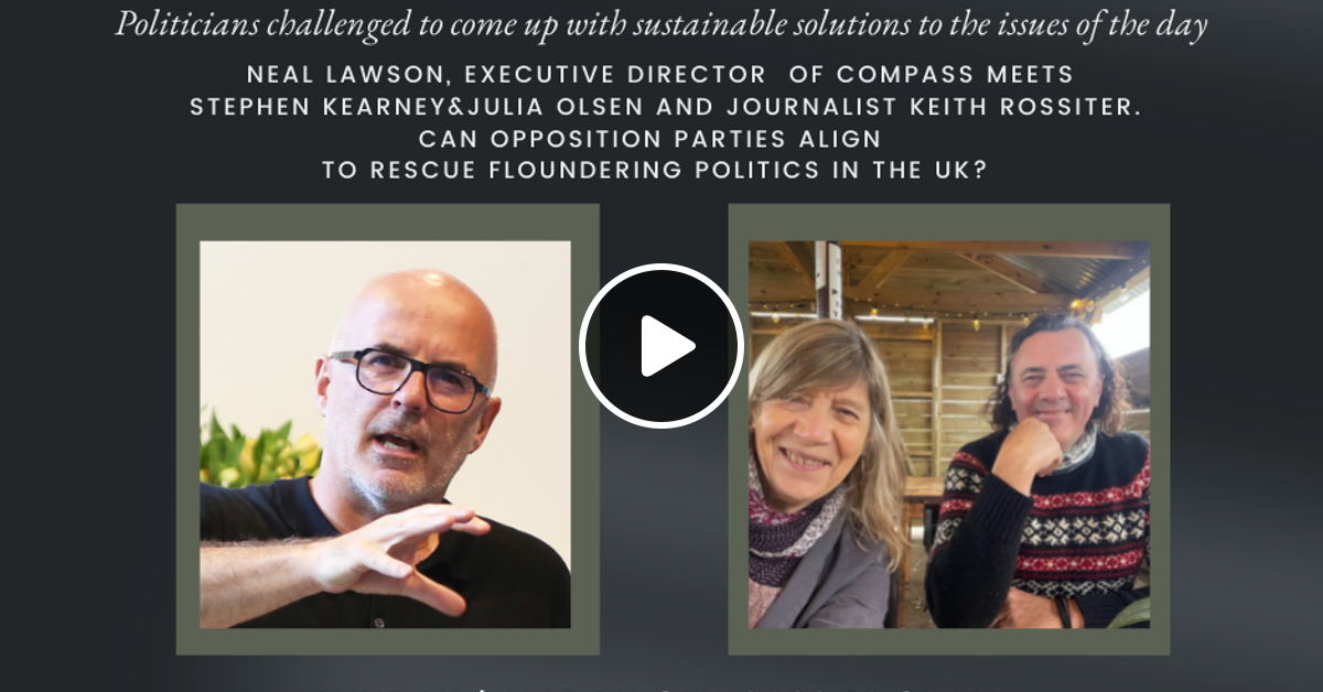 "The new is going to be born." Julia and Stephen talk to politicians ...