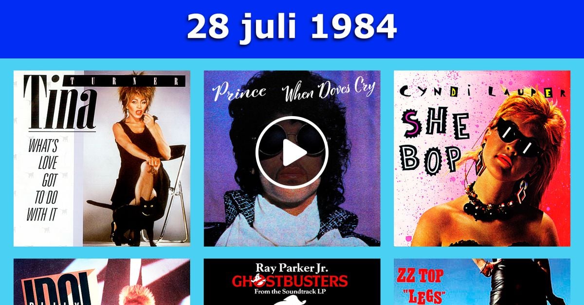 USA Billboard Hot 100 - 28 juli 1984 by Museum van de Hits | Mixcloud