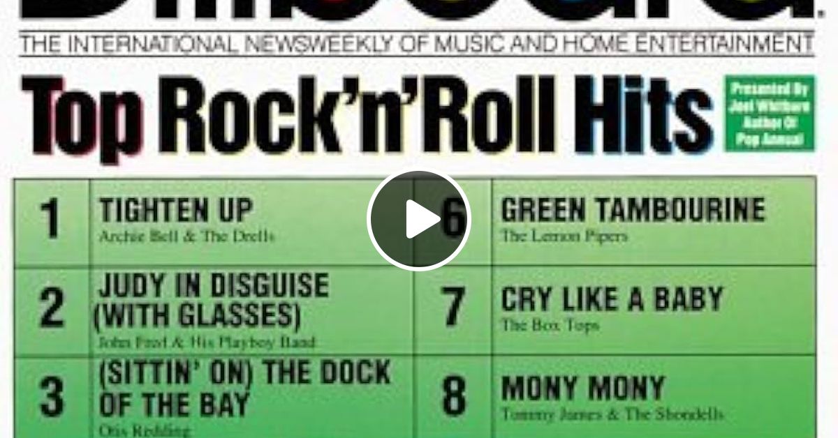 Top 100 Hits of 1968 (Part 1 of 2) by Dean Farrell | Mixcloud