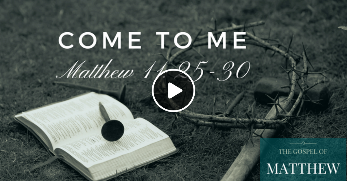 Come unto Jesus_Invitation to Repentance and Faith by Wychwood Baptist ...