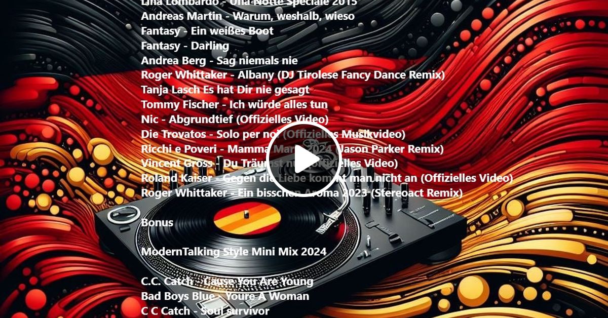 DJ MB GERMANY presents a Discofox Spezial Dance Mix 2024 Part 1 by DJ MB Germany | Mixcloud