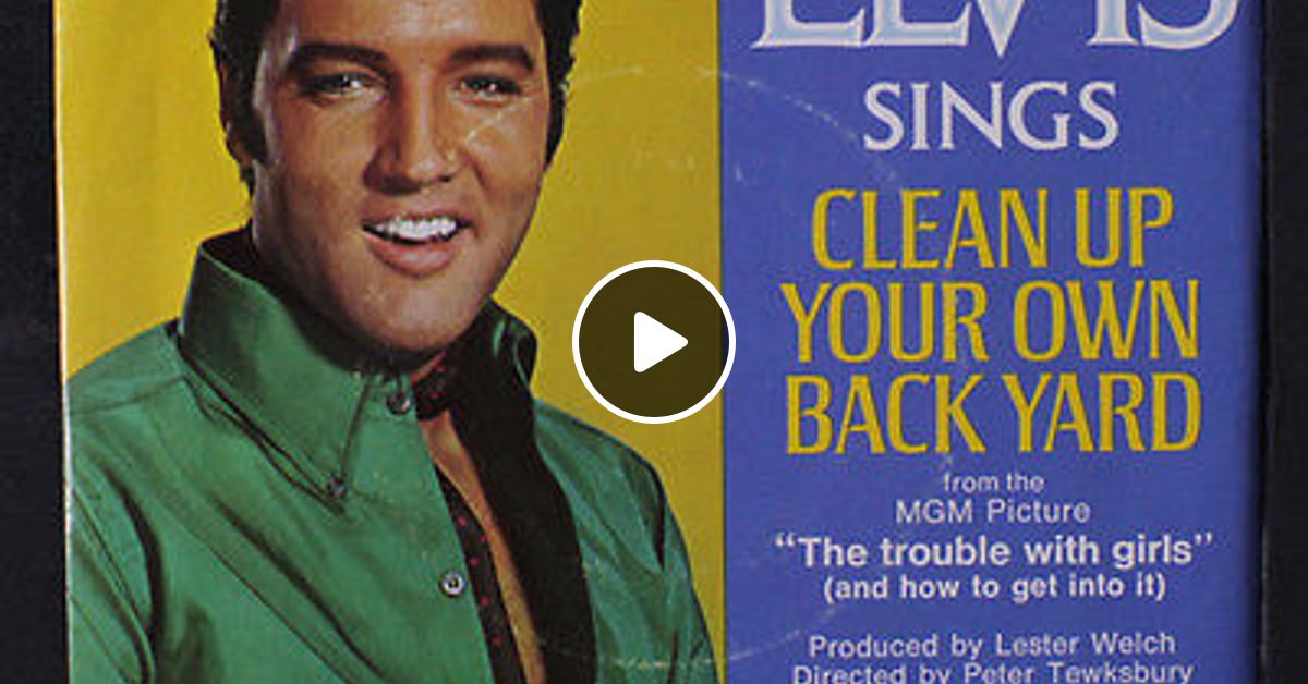 2020 Elvis Presley Clean Up Your Own Backyard Chromeo Remix Jacksons