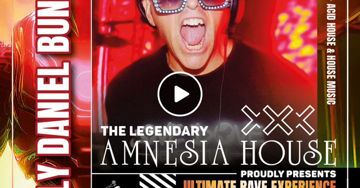 Billy Daniel Bunter - Amnesia House Warm Up Part 1 (Acid House - 88 89 - Bleeps & Bass) by DJ ...
