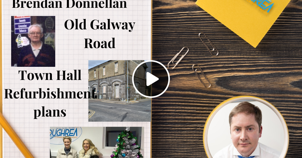 Daniel Cronin In Conversation With... Brendan Donnellan & Loughrea Town ...