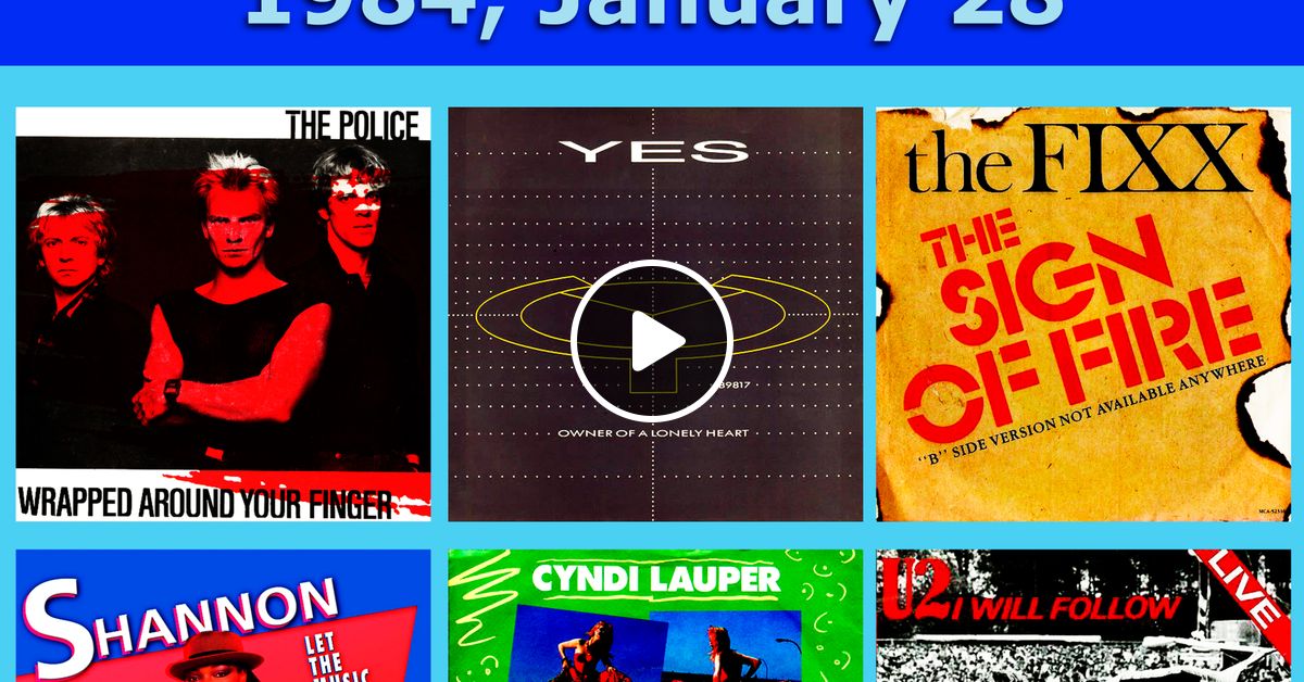 USA Billboard Hot 100 - 28 januari 1984 by Museum van de Hits | Mixcloud