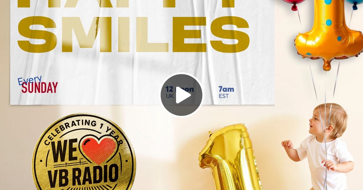 Happy Smiles Radio Show 18th Jan 2026 Vocal Booth Radio by DML | Mixcloud