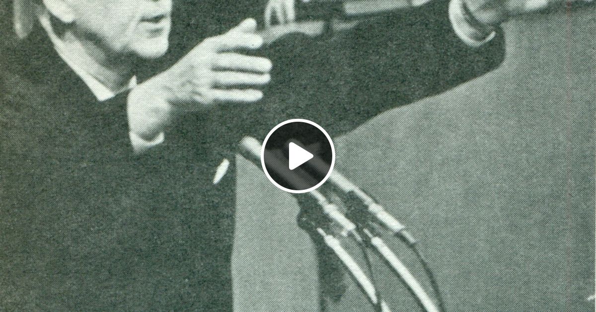 Dr. Lee Roberson preaching at Highland Park Baptist Church/Tenn. Temple ...