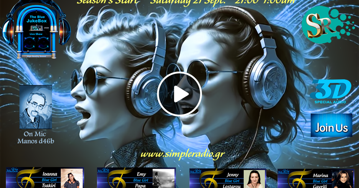 "The Blue JukeBox" Live Show - Sept. 21, 2024 (Season's Start) by The ...