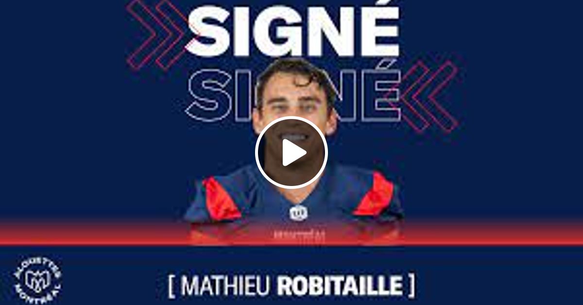 Entrevue de Robert Legault avec Mathieu Robitaille des Alouettes - 14 ...