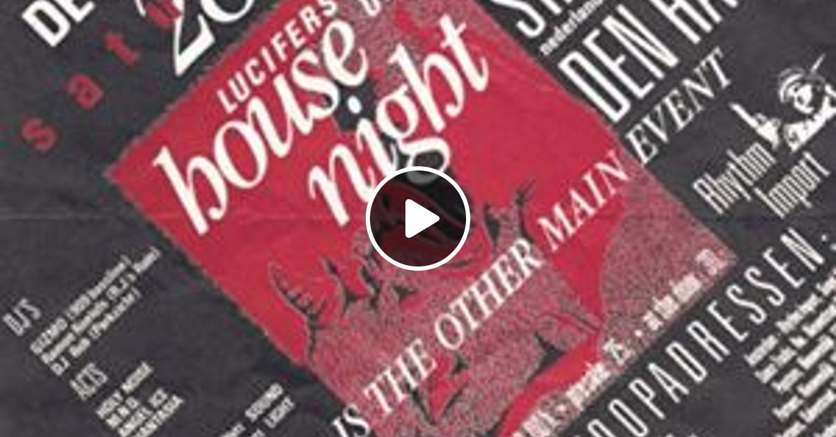 DJ Gizmo at "Lucifers House Night" @ Statenhal (Den Haag-NL) - 28 ...