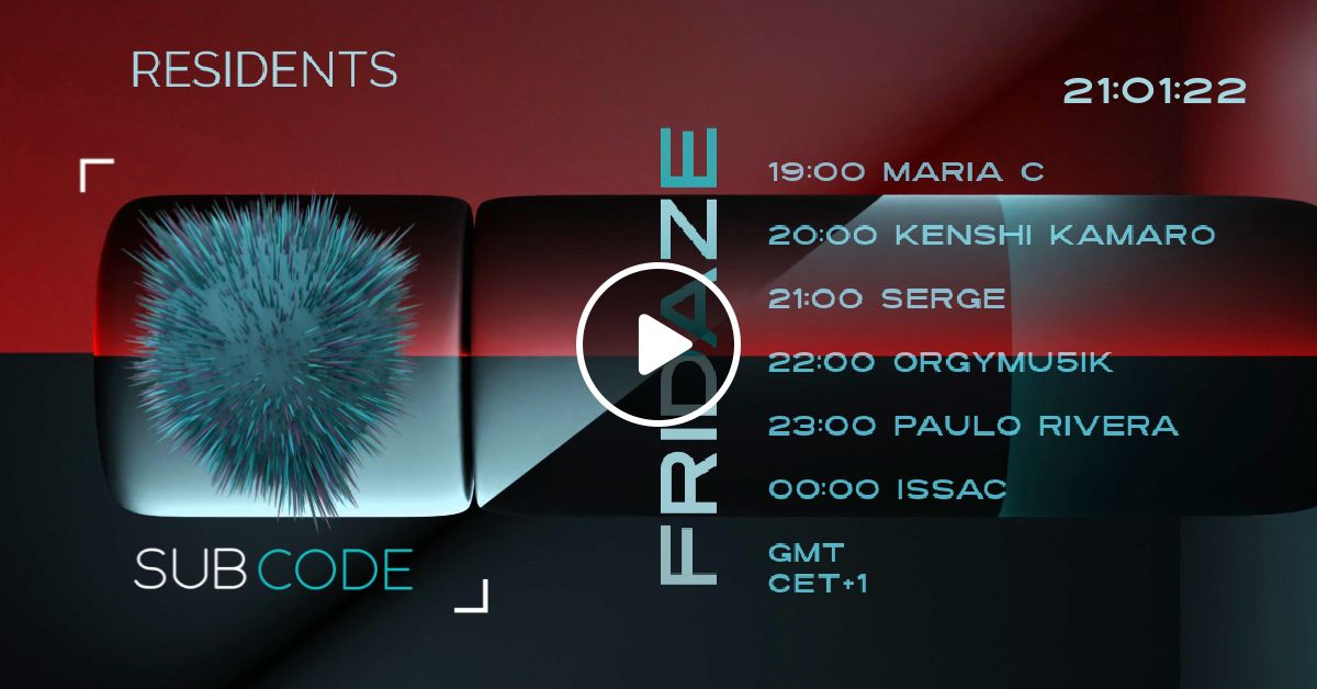 Maria C: Subcode Radio Residency: 21.01.2022 by Subcode Underground Radio | Mixcloud