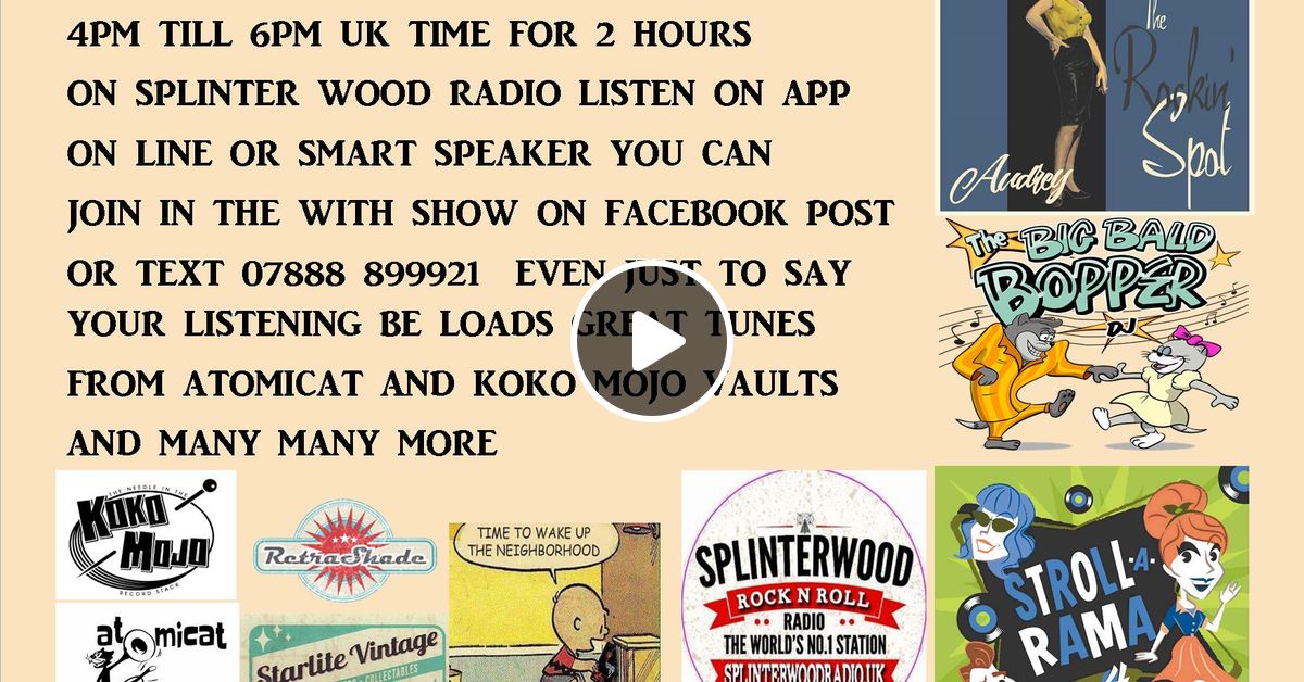 BIG BALD BOPPER SPLINTER WOOD RADIO 2/7/24 by Dave big bald bopper ...