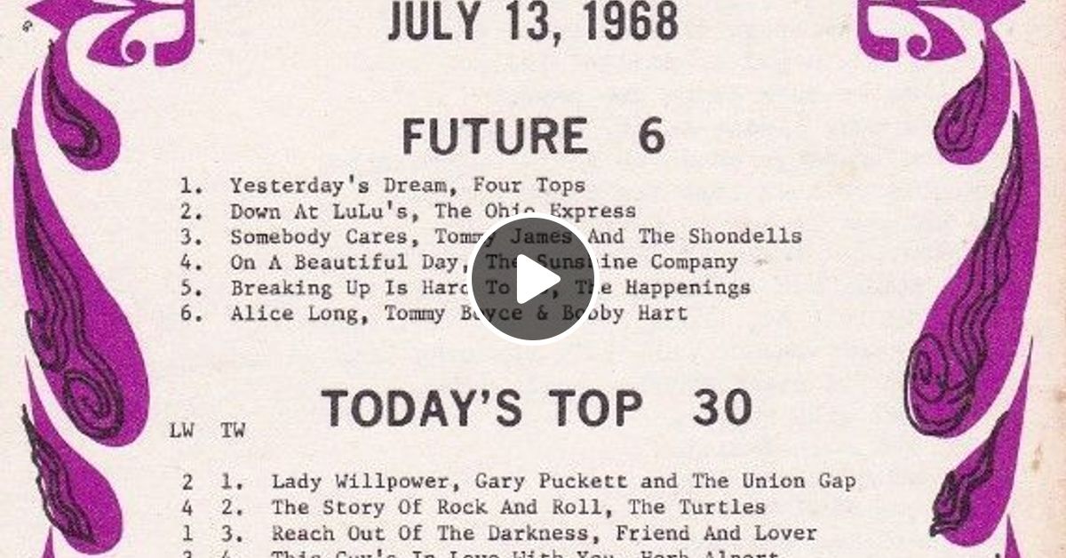 Bill's Oldies-2025-09-30-KXOK-Top 30-July 13, 1968 by Bill's Oldies ...