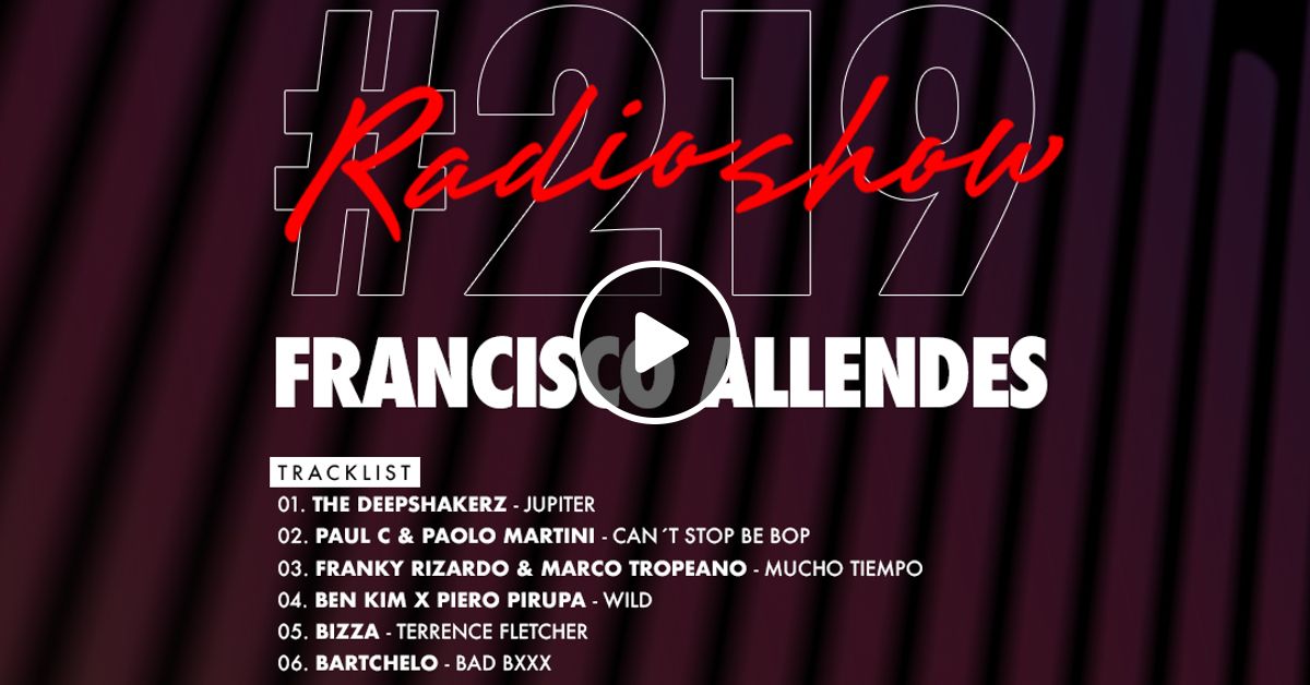 ANTS RADIO SHOW 219 hosted by Francisco Allendes by UNITED ANTS | Mixcloud