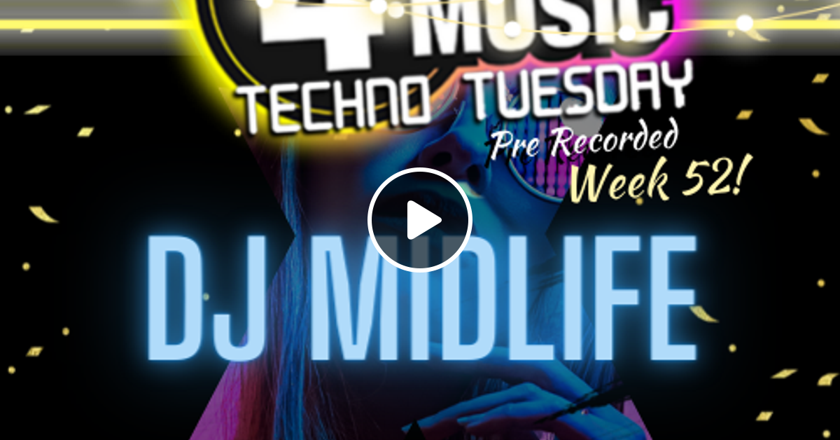 DJ Midlife - 4TM Exclusive - Techno Tuesday Madness 01 June 2022 by ...