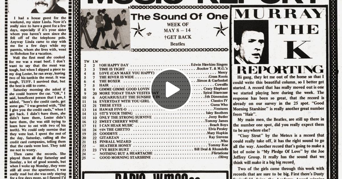 WMCA February-March, 1969 Dan Daniel, Jack Spector, Lee Gray, Murray ...