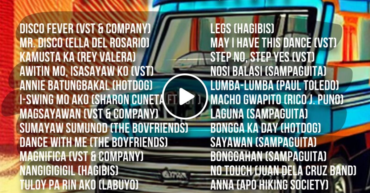 Manila Sounds - VST, Hotdog, The Boyfriends, Sampaguita, Apo Hiking Society and more.. by Kat ...