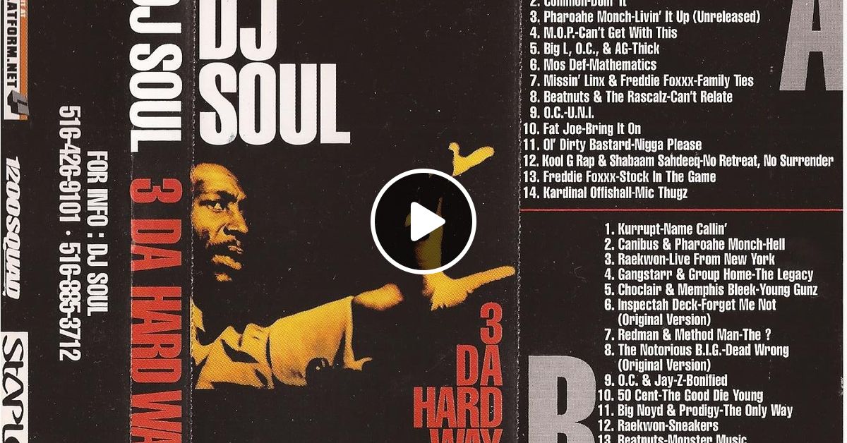 DJ Soul - 3 The Hard Way (side b) by DJStepOne | Mixcloud