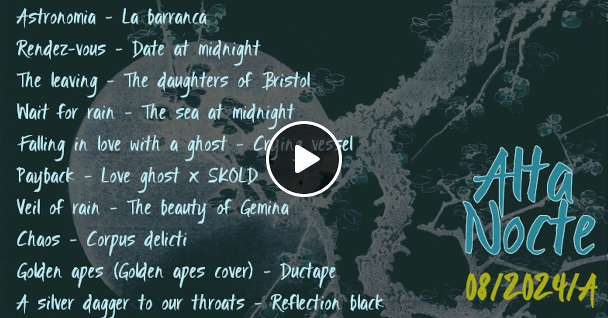 Alta Nocte August 2024 A By Alta Nocte Mixcloud