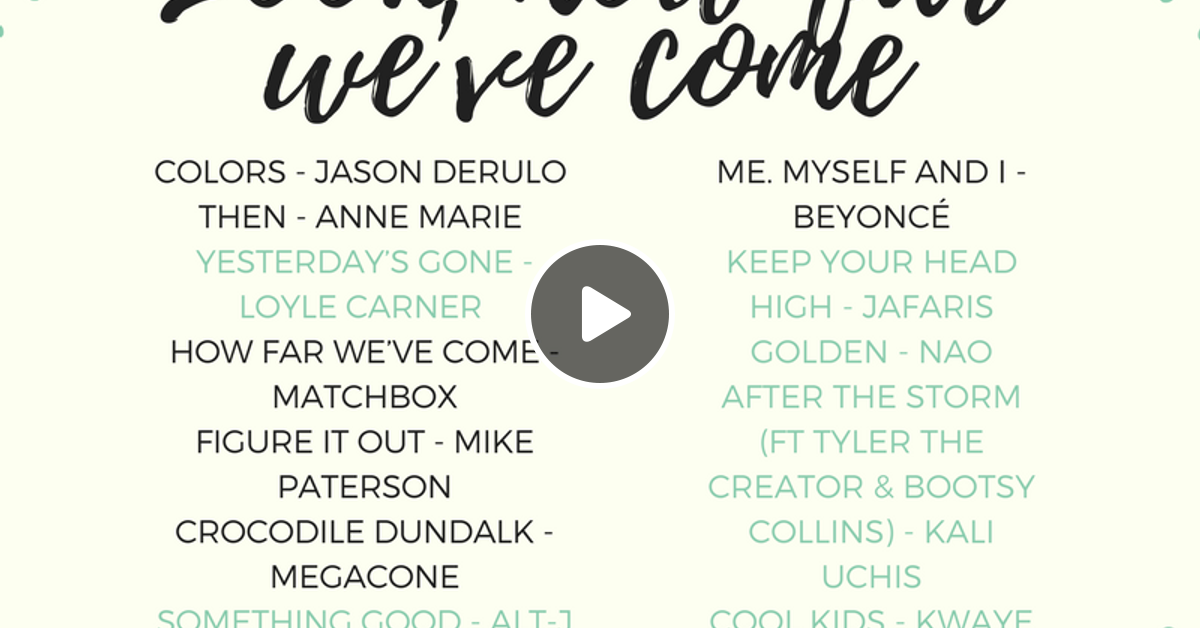Look How Far We've Come by soulsatsunrise | Mixcloud