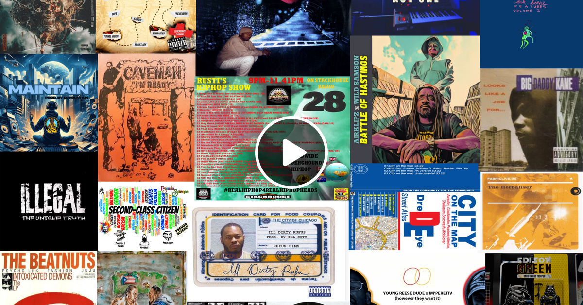 THE 'HIPHOP SHOW' with 'RUSTI' on STACKHOUSE RADIO (UNDERGROUND HIPHOP ...