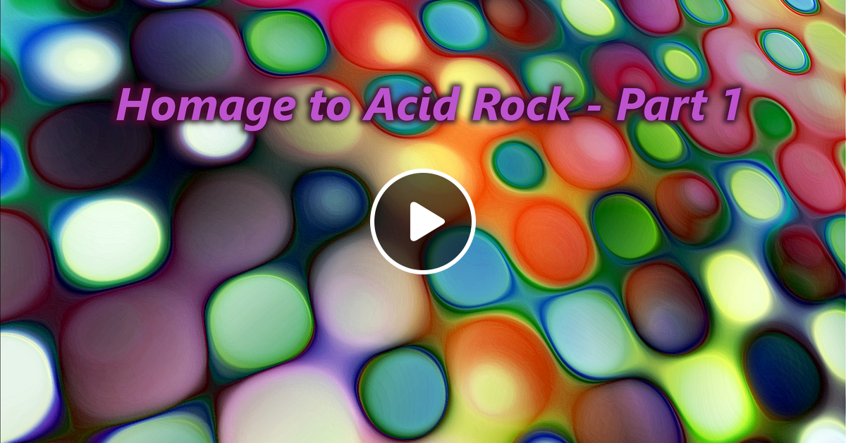 Sprig - Homage to Acid Rock - Part 1 by Sprig (aka DJ Risk) | Mixcloud