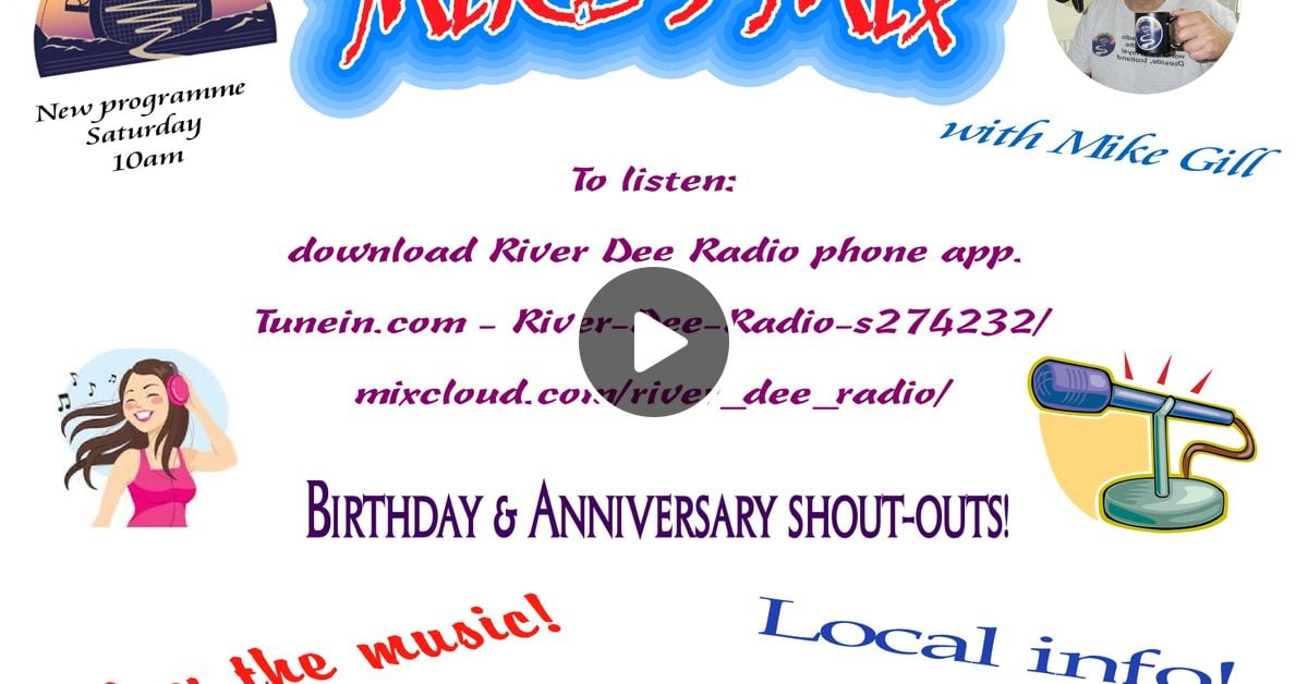 Mike's Mix 19-4-25 by River Dee Radio | Mixcloud