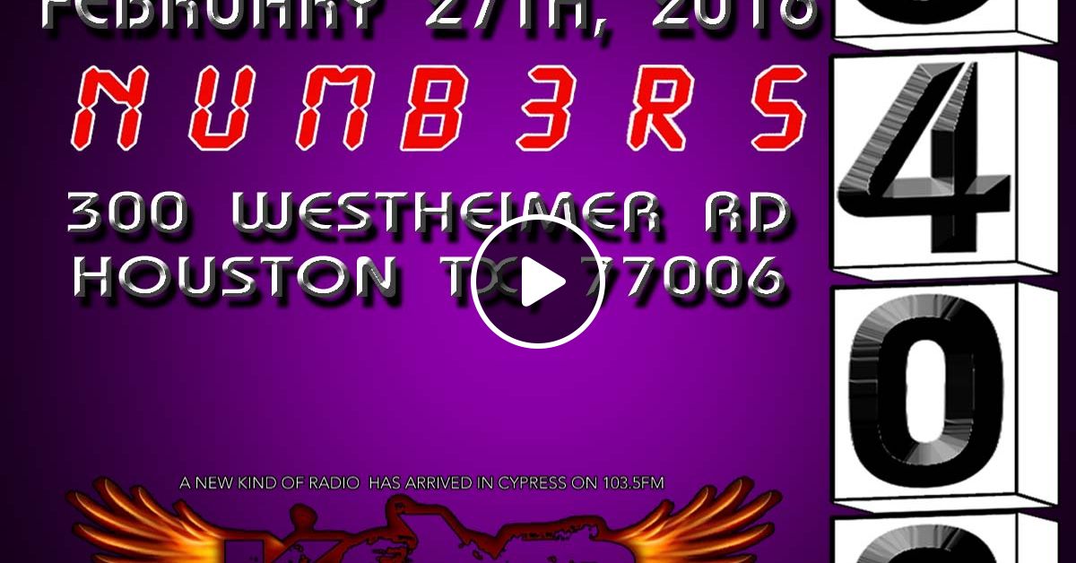 Club 6400 at Numbers February 27th 2016. by DJ LeRoy Peters | Mixcloud