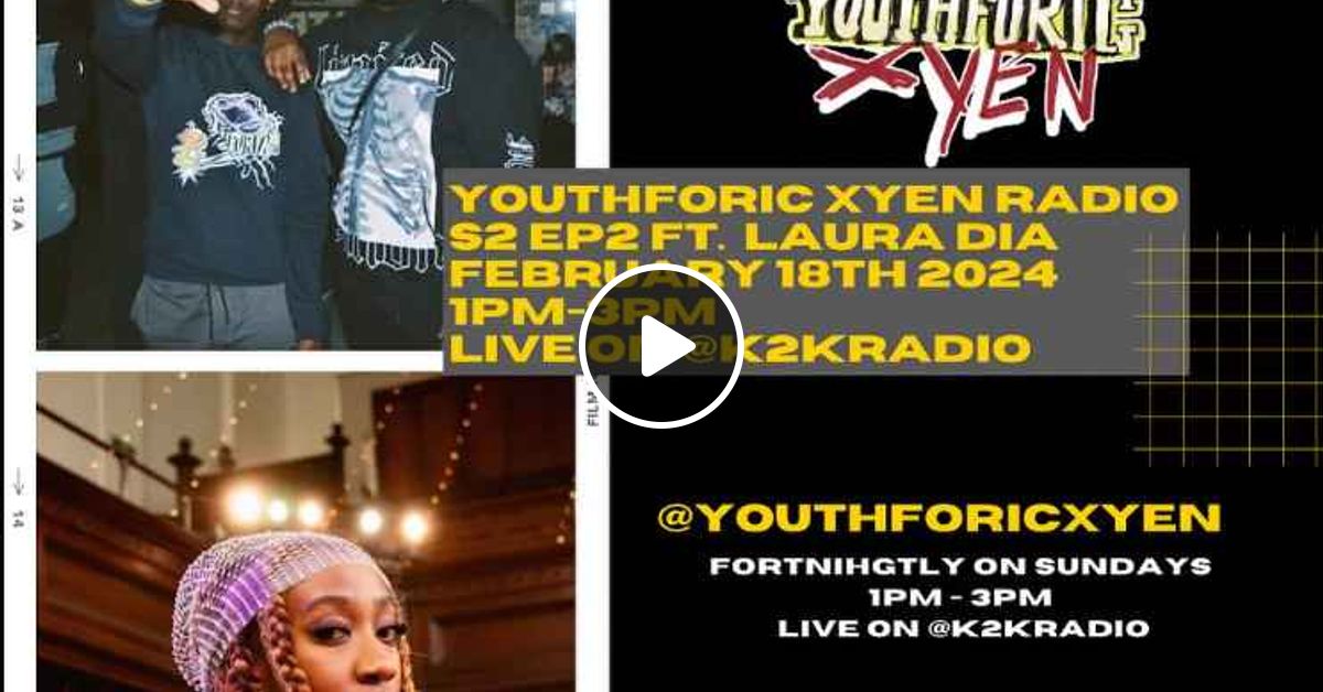 YouthForic Xyen Show - Special guest Laura Dia by RZNRECORDS | Mixcloud