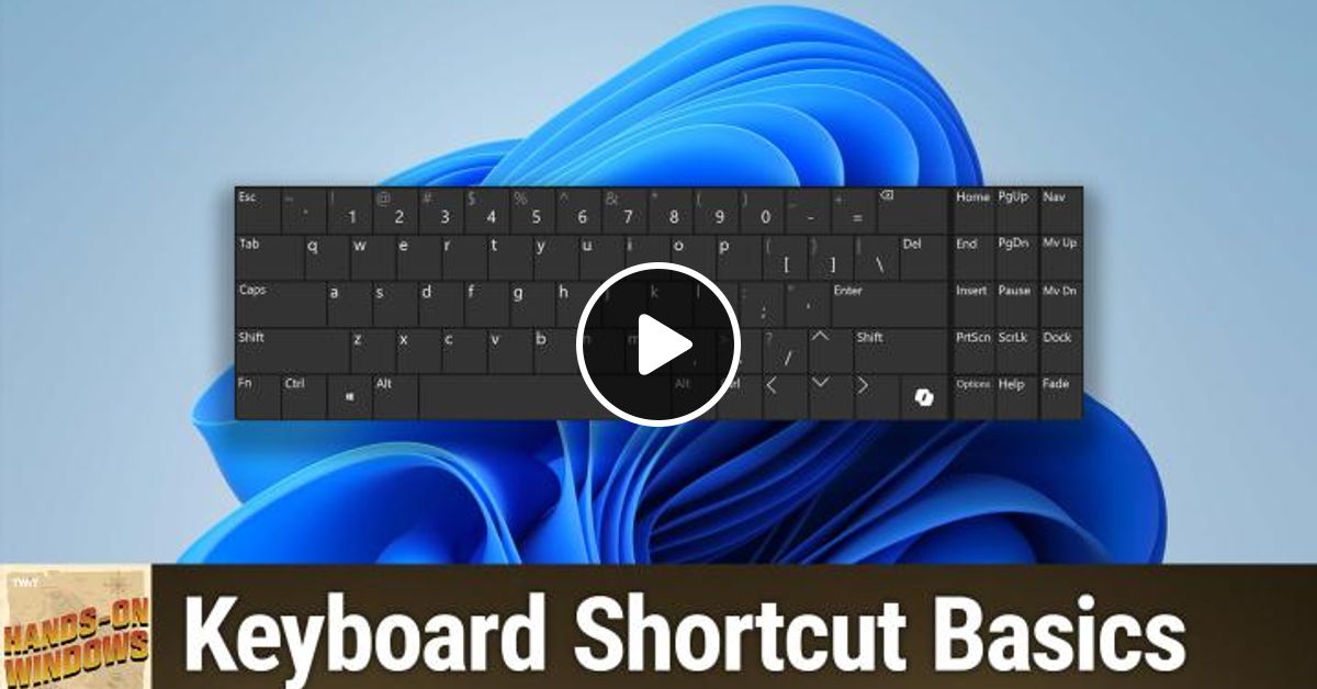 Hands-On Windows 112: Keyboard Shortcut Basics by This WEEK in TECH | Mixcloud