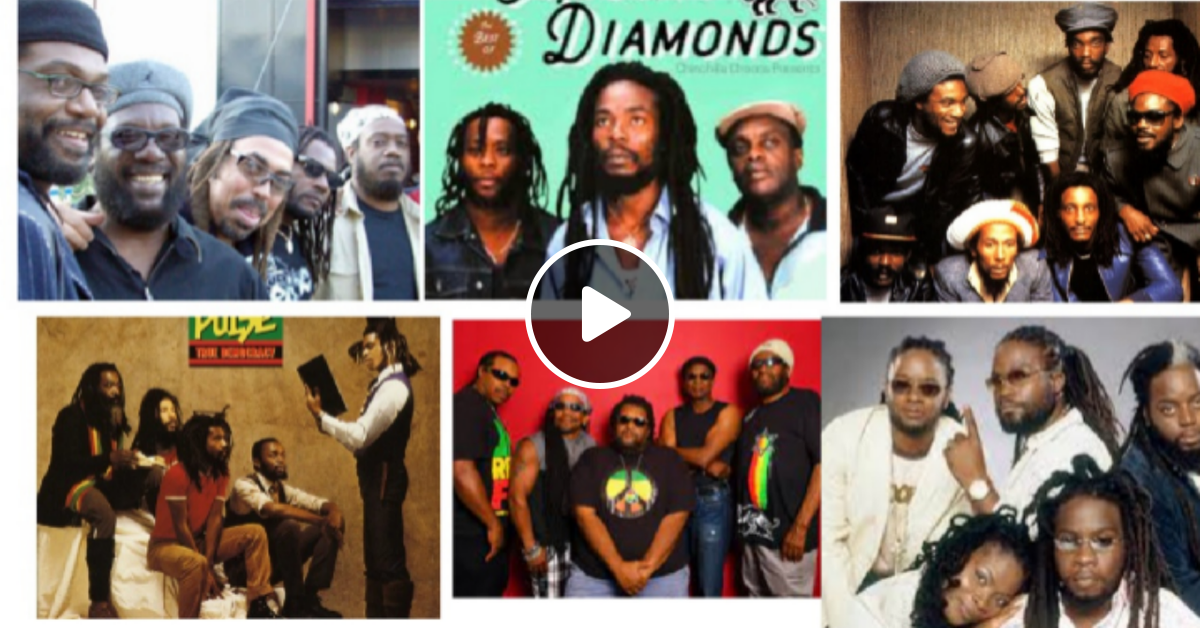 BIG REGGAE HITS FROM TOP REGGAE GROUPS Third World, Steel Pulse, Morgan ...