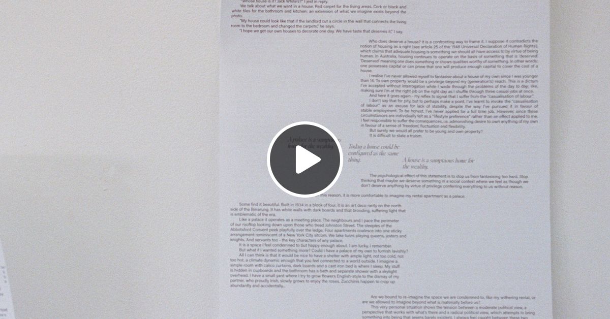 Madeline Lo-Booth – The Master's Tool Will Never Dismantle the Master's ...