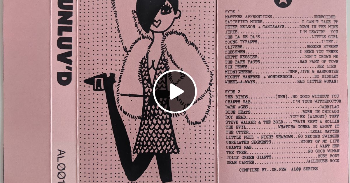 The Unluv'd 60'S Garage - AL0012 Mix Tape by Alan Milliner | Mixcloud