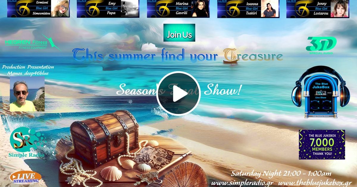 "The Blue JukeBox" Live Show - July 19, 2025 (Season's Final Show) by ...