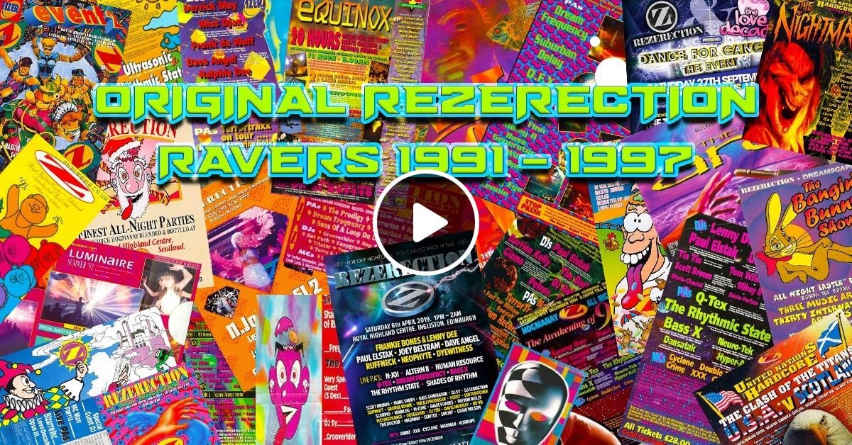 Tony Oldskool - Tribute To The Original Rezerection Ravers FB Crew Mix ...